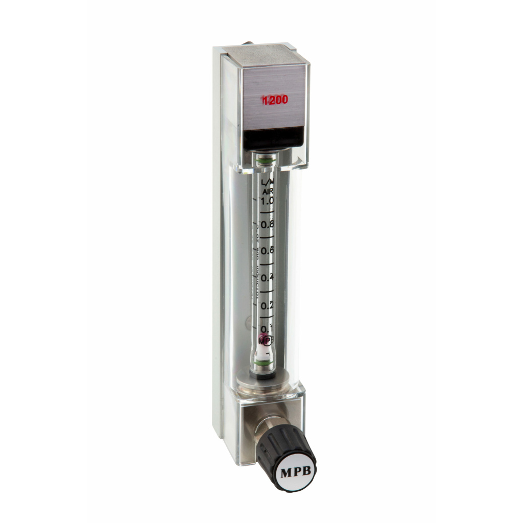 Flow meter for series 1200BV @ 210mm Long (complete with integral flow ...