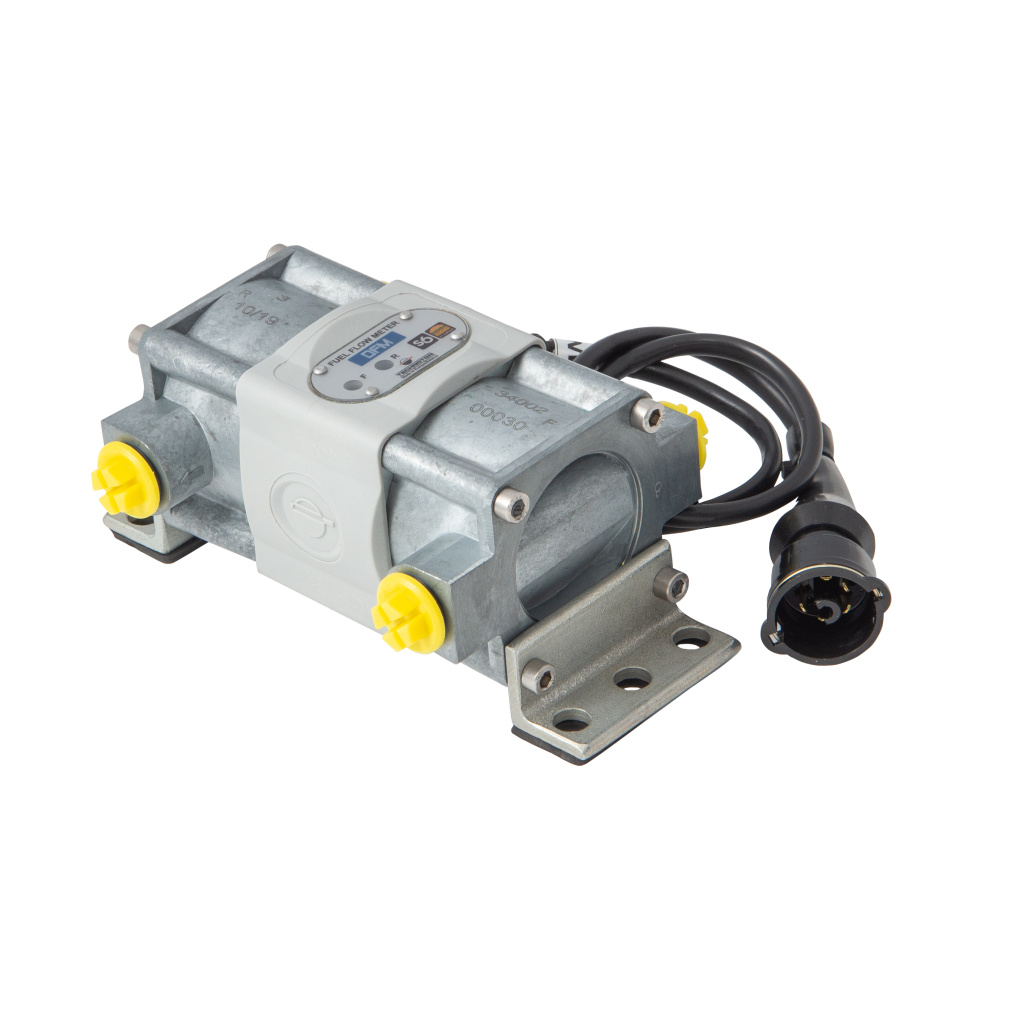 Differential fuel consumption meters for supply and return fuel lines ...