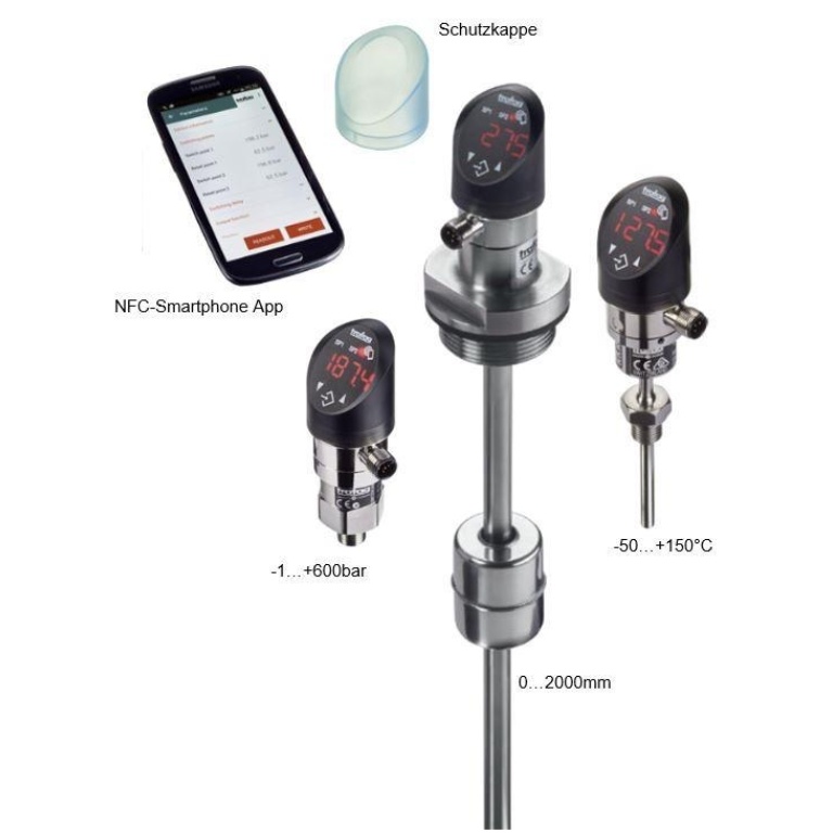 Trafag Pressure switch with display DPS-8381 (thin film) - Marktechnical