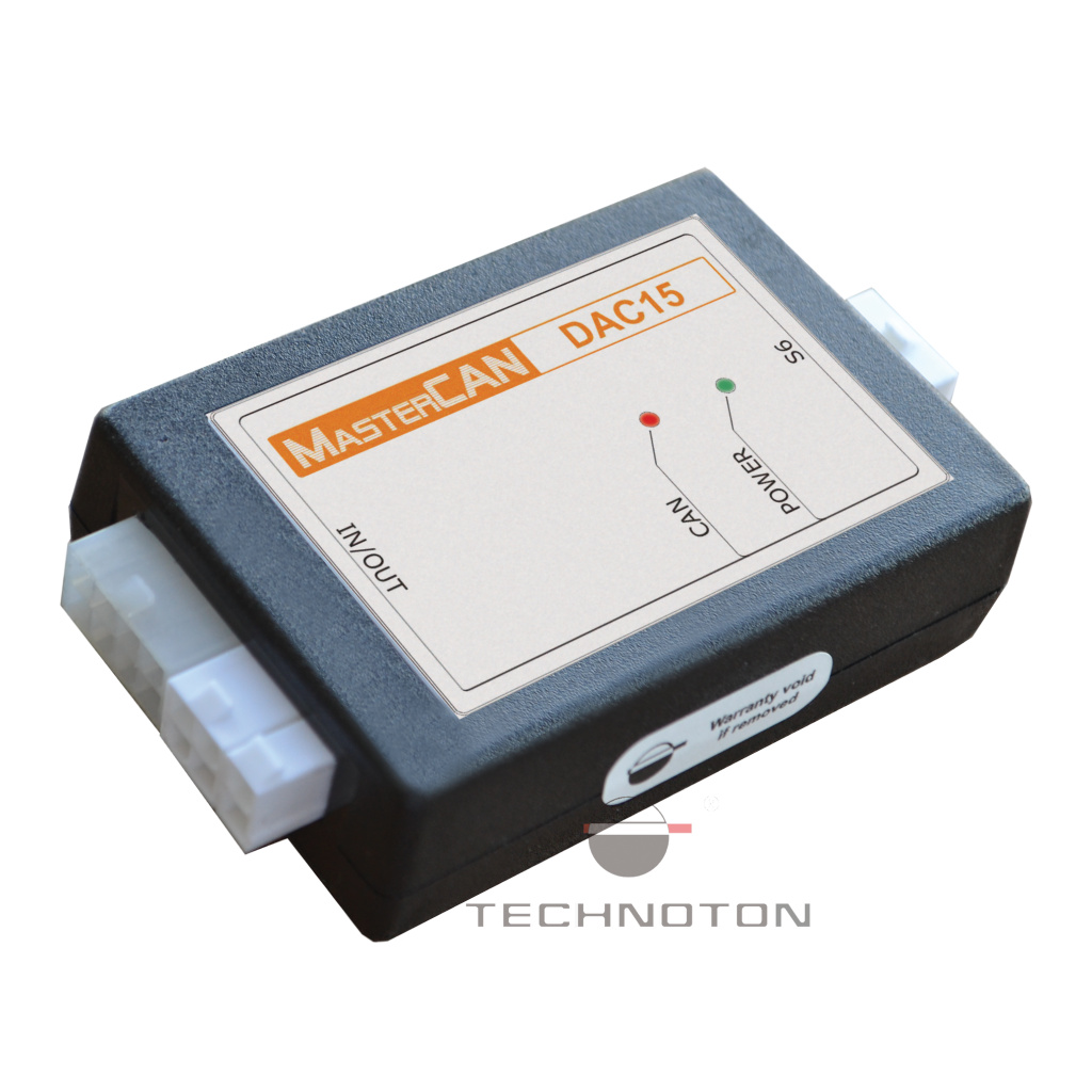 MasterCAN DAC15 - J1939 L/O module - Marktechnical