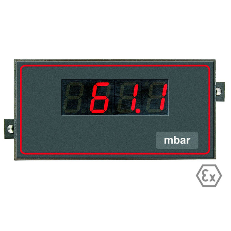 Müller Intrinsically safe loop-powered display with ATEX approval Type ...