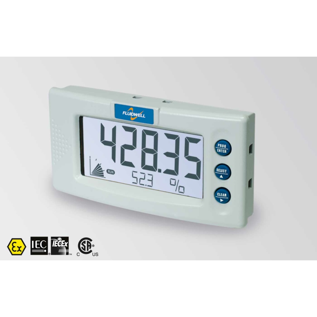 Fluidwell F Series - D490 DIN Panel mount & Intrinsically Safe - Multi Purpose Indicator ...