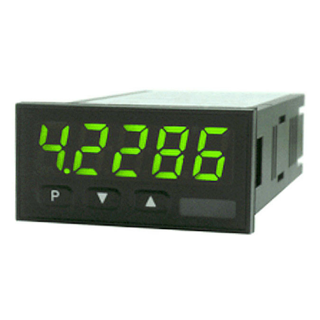 Digital indicator DC current/voltage standard signal, height characters ...