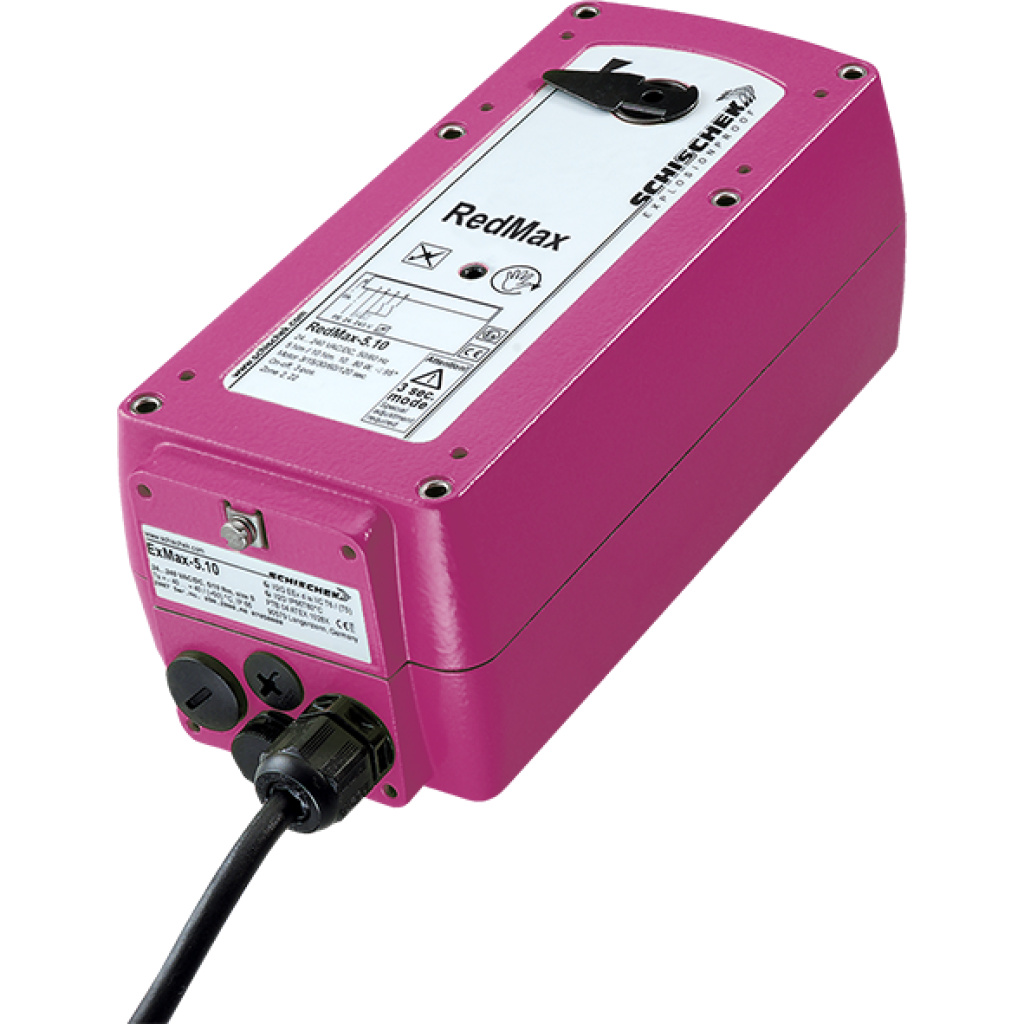 Spring return actuator 5/10Nm REDMAX-5.10-SF + REDBOX-3P + MKK-S ...