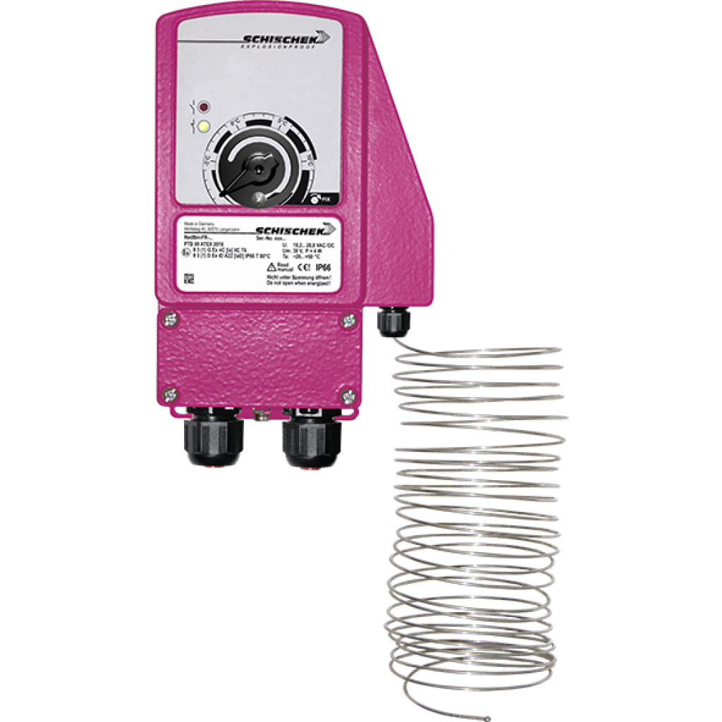 Explosion-proof frost thermostat capillary 6m | REDBIN-FR6 - Marktechnical