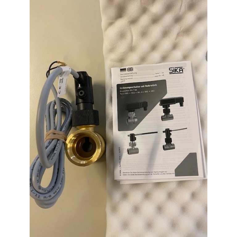 SIKA Flow switch type: VK325M0SAMSU26 - Marktechnical